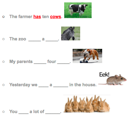 Lesson 20: Animals | Cambly Content