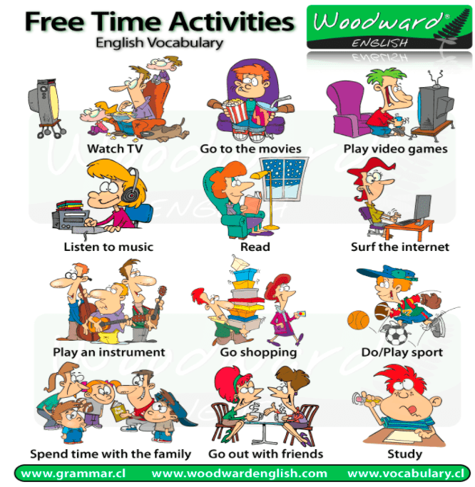 Lesson 22: Free Time Activities | Cambly Content